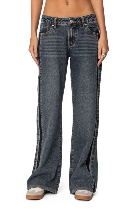 Women's EDIKTED Low-Rise Jeans | Nordstrom