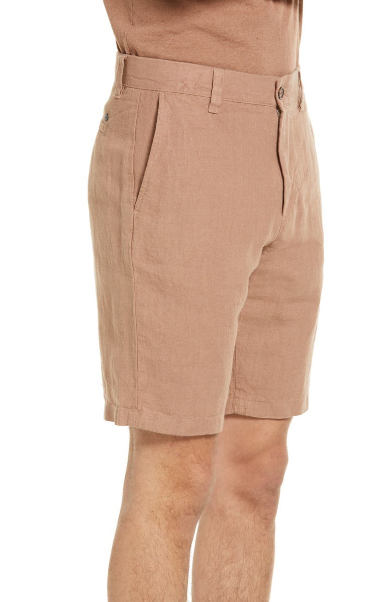 NN07 Crown 1196 Linen Shorts | Nordstromrack