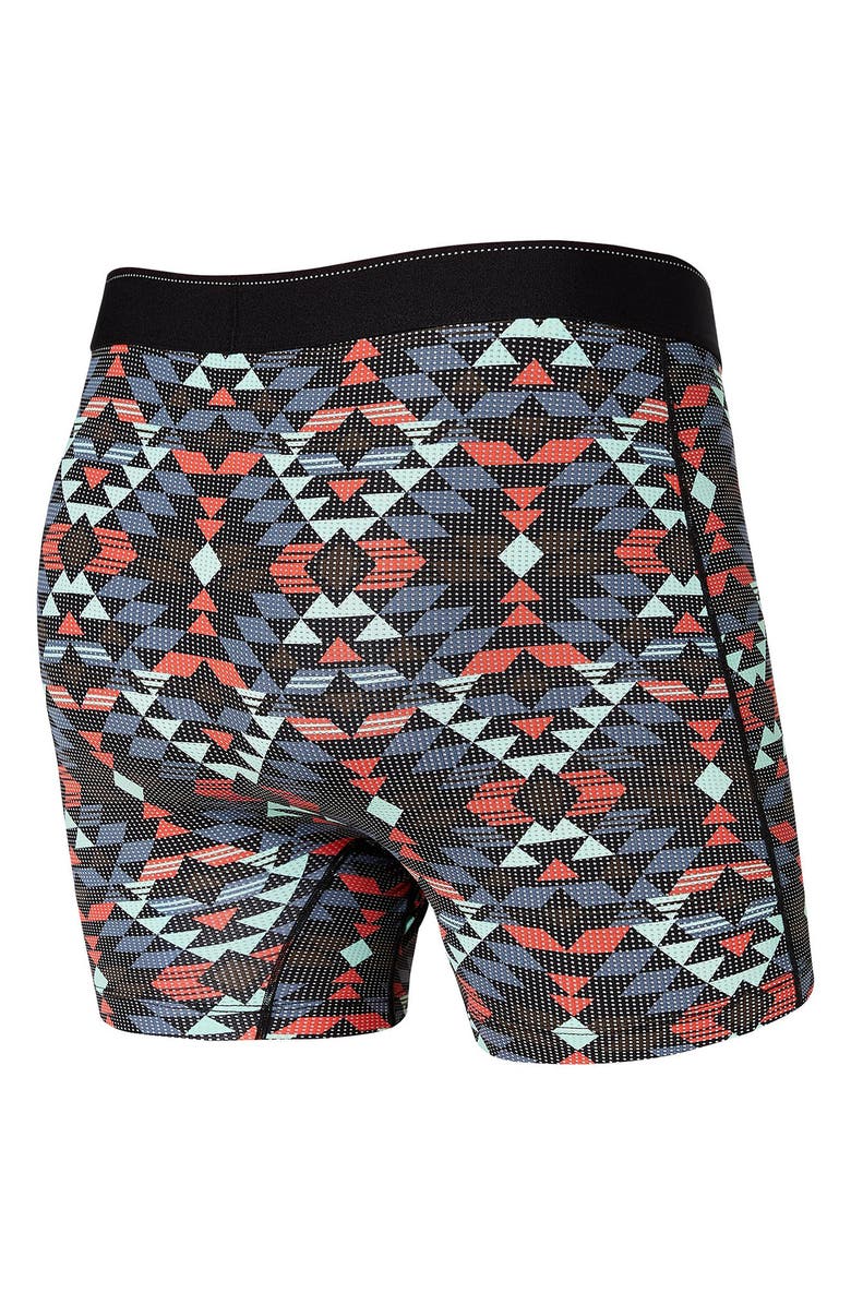 SAXX Quest Geo Print Boxer Briefs | Nordstromrack