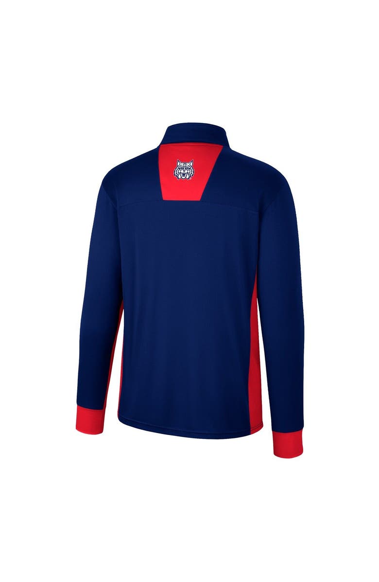 COLOSSEUM Men's Colosseum Navy Arizona Wildcats Bart Quarter-Zip ...