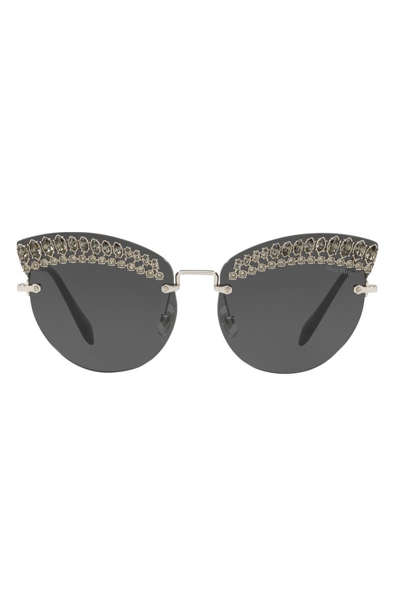 Miu Miu 62mm Cat Eye Sunglasses | Nordstromrack