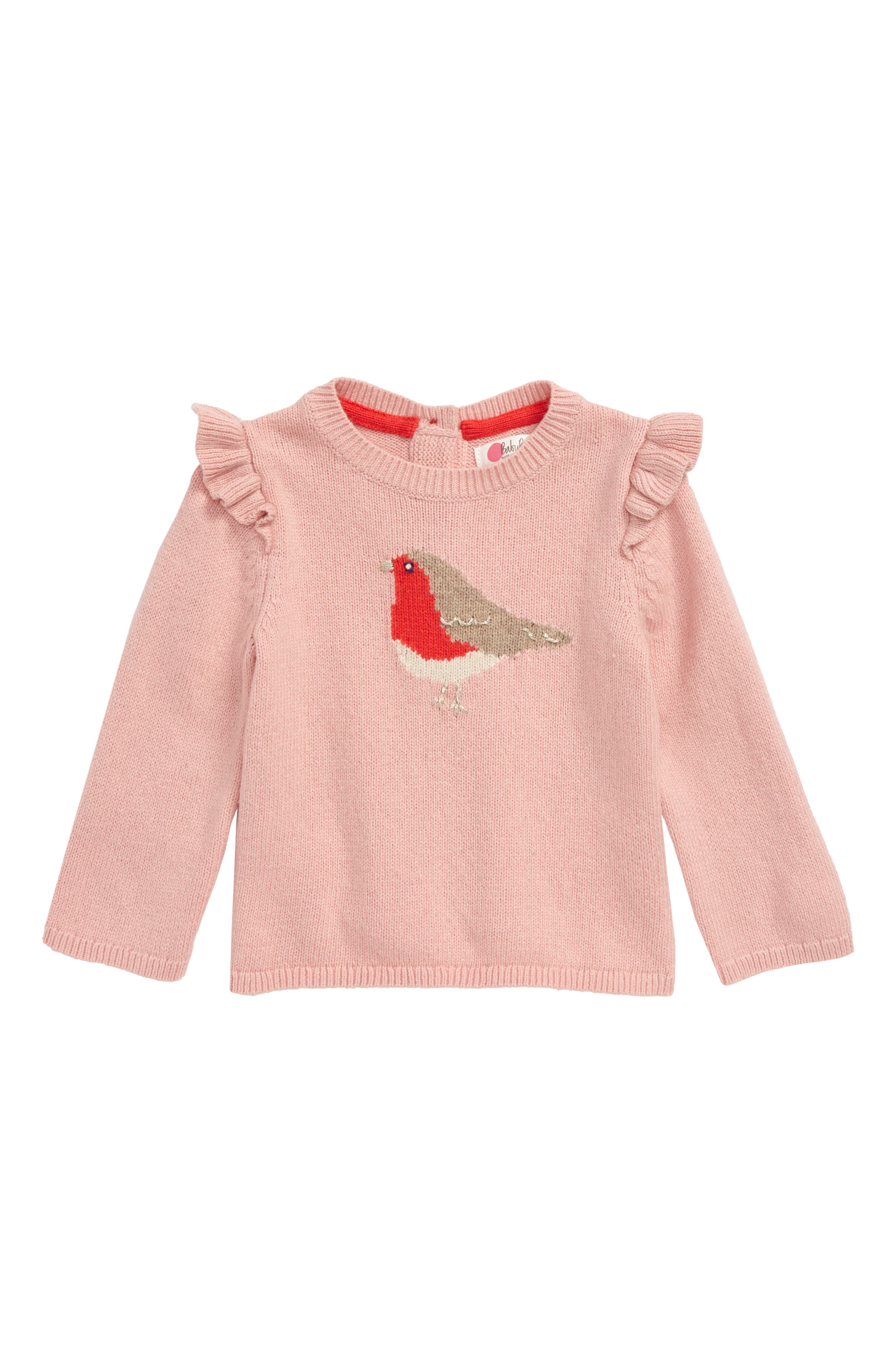 Mini Boden Robin Frill Sweater | Nordstrom
