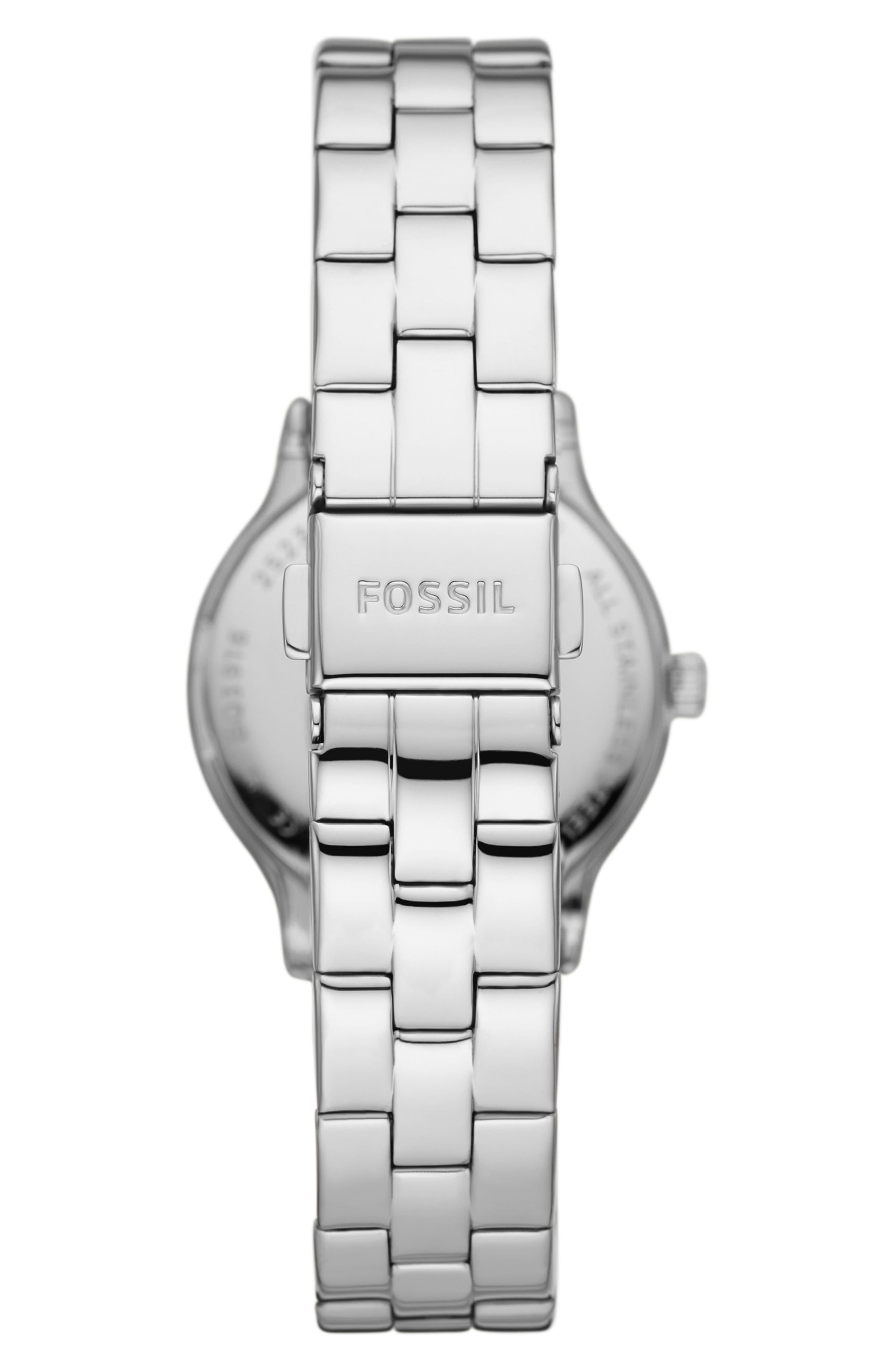 Fossil Modern Sophisticate CZ Dial Bracelet Watch, 30mm | Nordstromrack