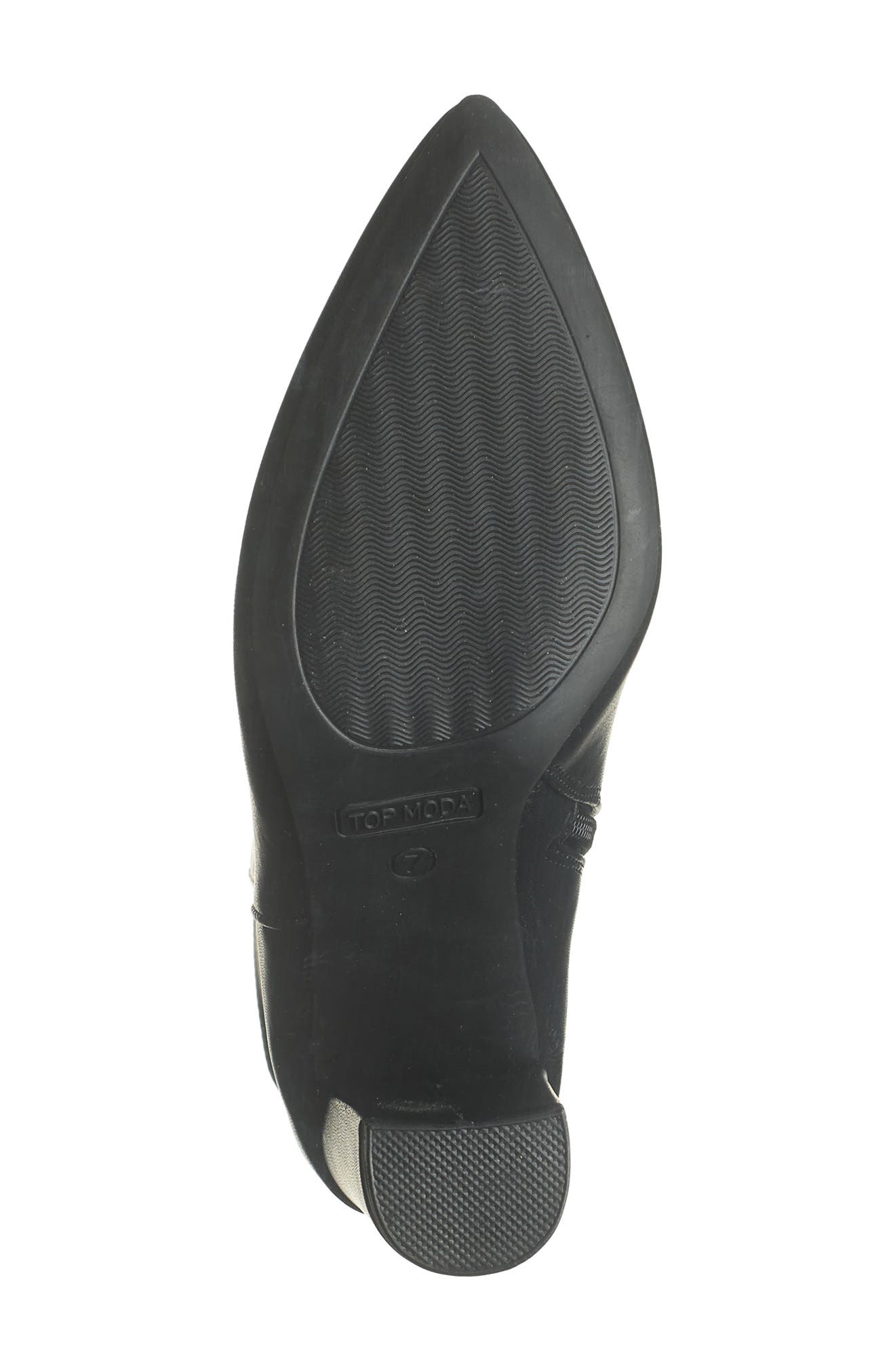 TOP GUY SHOES Top Guy Pointed Toe Block Heel Boot (Women) | Nordstromrack