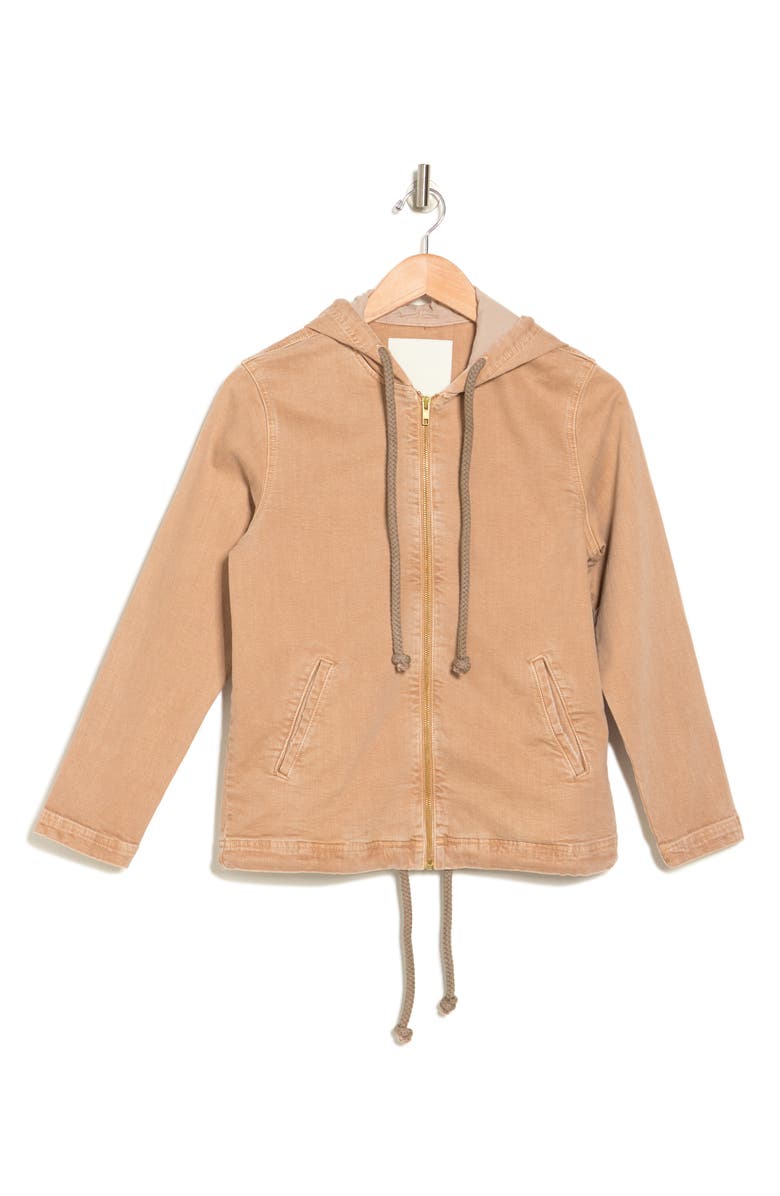 MOTHER The Double Draw Hooded Denim Jacket | Nordstromrack