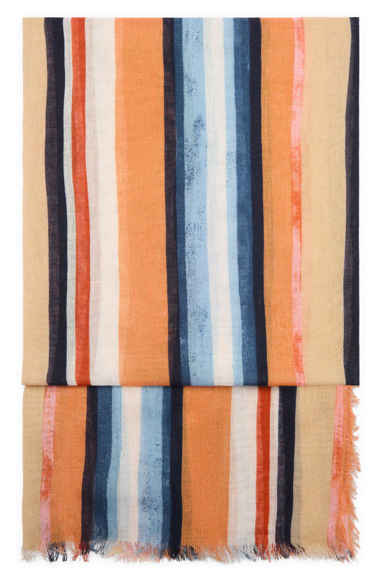 MANGO Mixed Stripe Scarf | Nordstrom