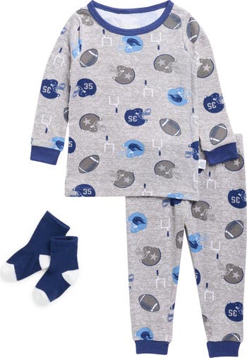 SLEEP ON IT Fitted Two-Piece Pajamas & Socks Set | Nordstromrack
