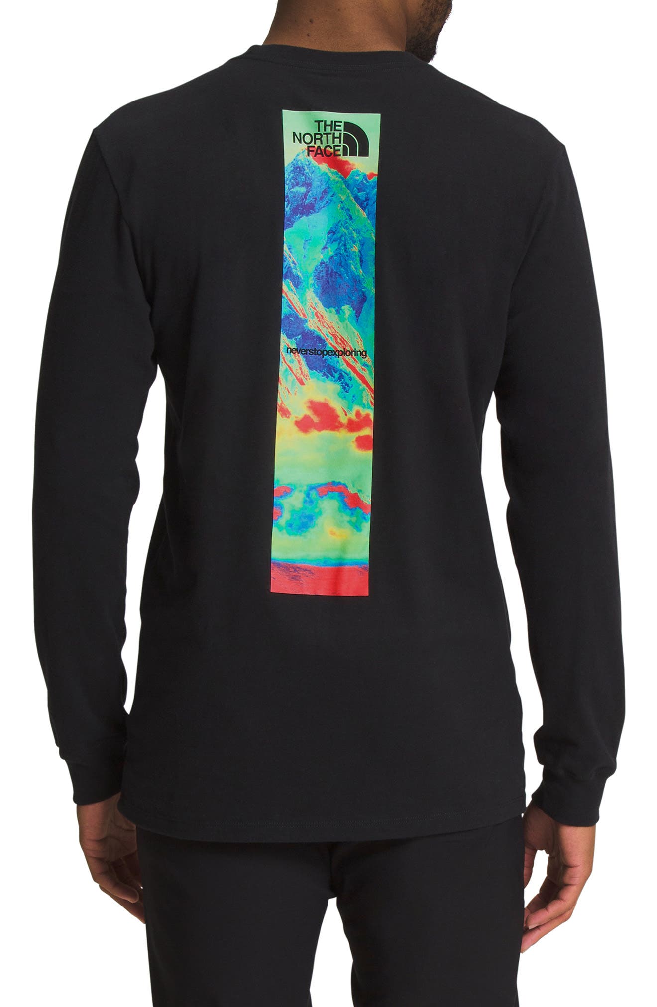 The North Face Long Sleeve Cotton Graphic Tee | Nordstromrack