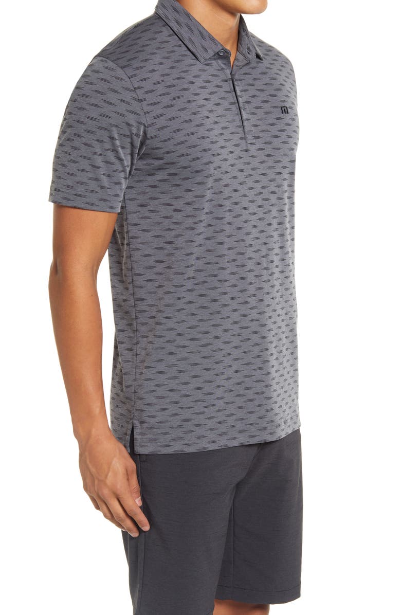 TravisMathew Zero Responsibility Geo Pattern Performance Polo ...