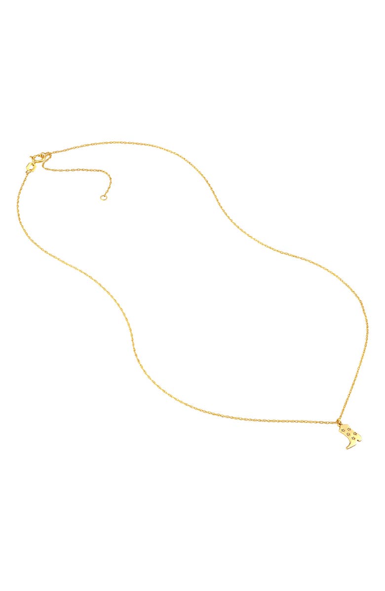 HAWLEY ST Mini Cowboy Boot Pendant Necklace | Nordstromrack
