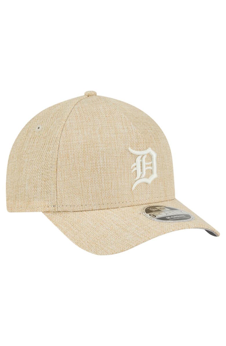 New Era Men's New Era Beige Detroit Tigers Cotton Weave M-Crown A-Frame ...