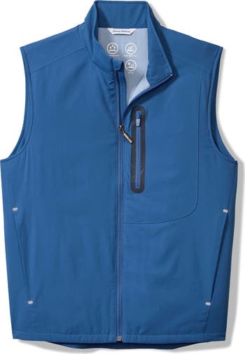 Tommy Bahama Ocean Driver Recycled Polyester Twill Vest | Nordstrom