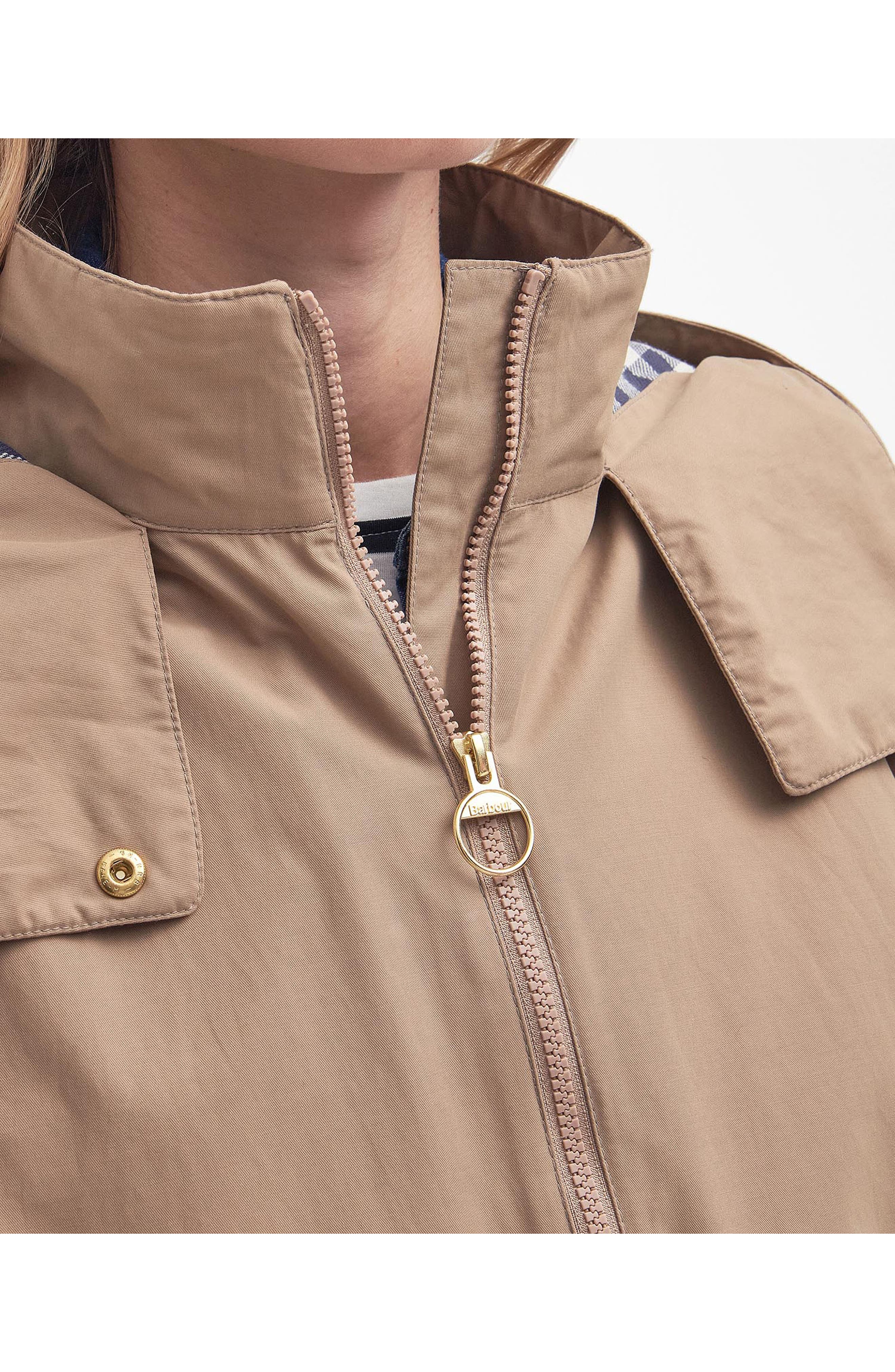 Barbour Perez Water Resistant Hooded Raincoat | Nordstrom