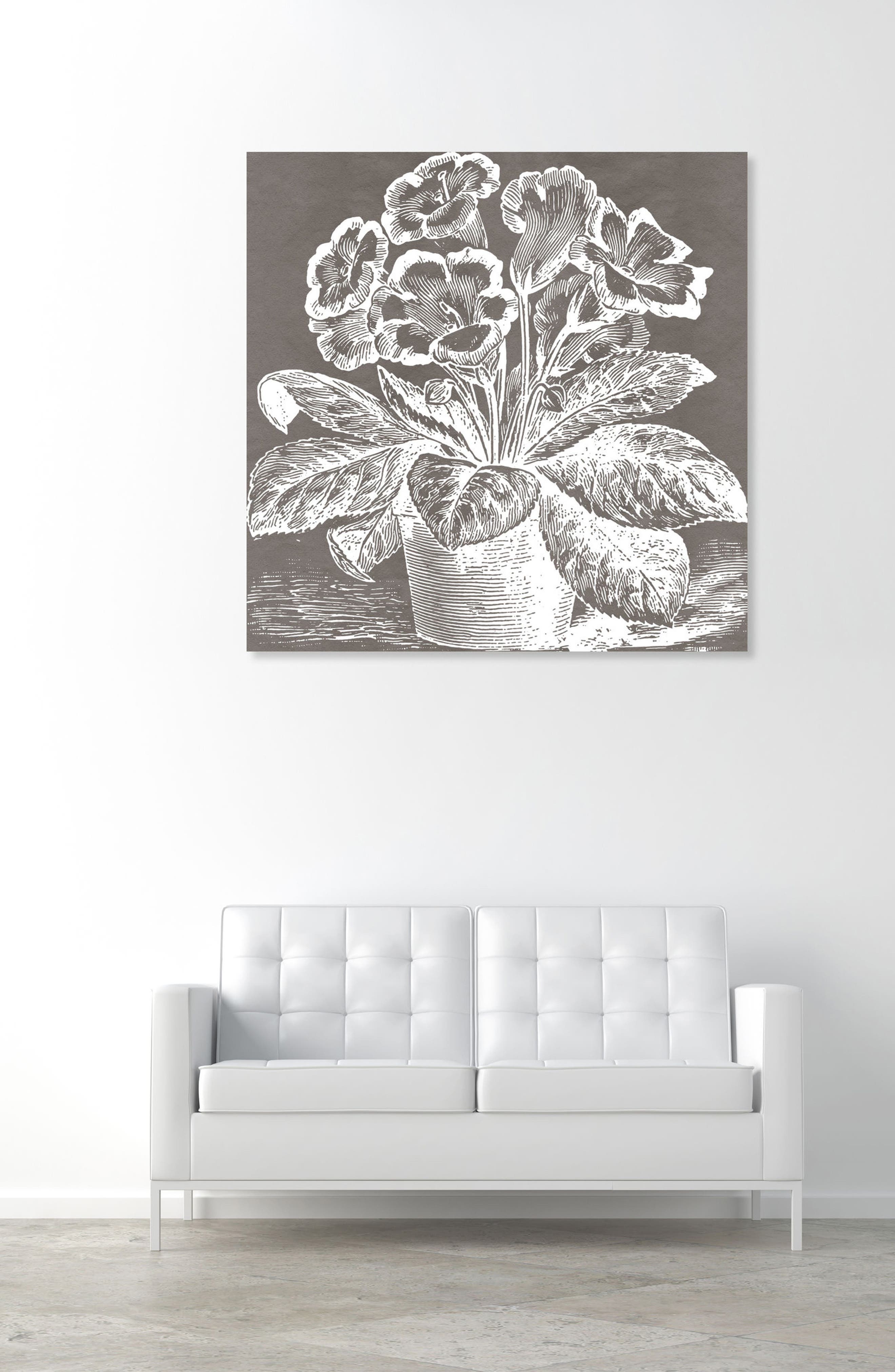 Oliver Gal Potted Primrose Canvas Wall Art | Nordstrom