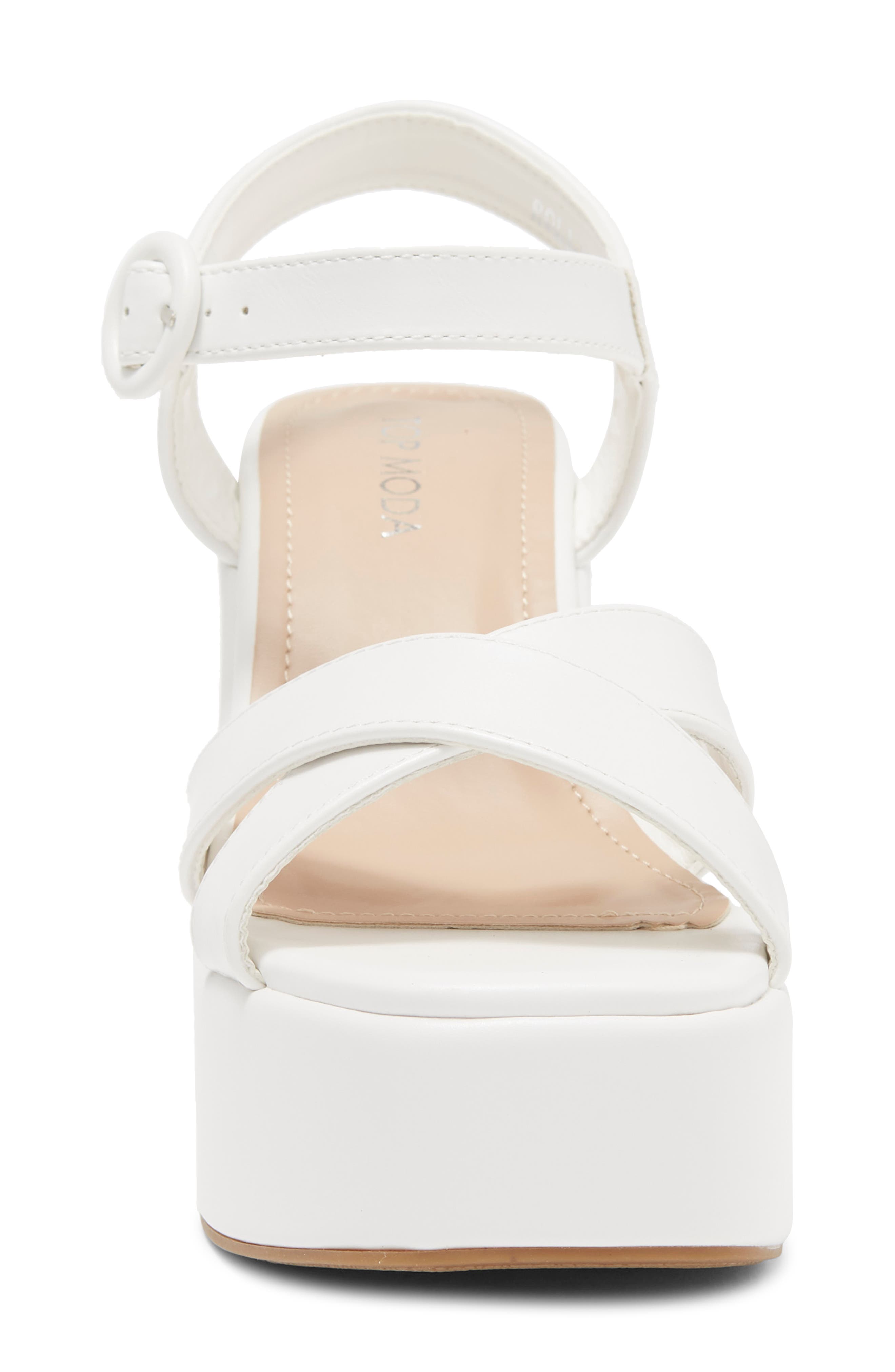 TOP GUY SHOES Rolly Platform Wedge Sandal (Women) | Nordstromrack