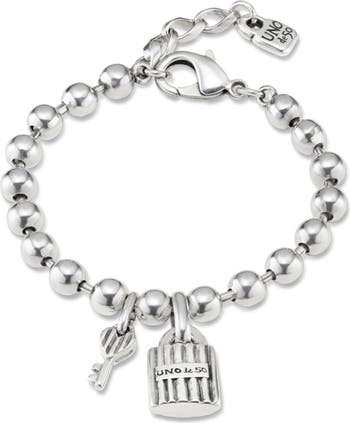 UNODE50 Lock & Key Charm Bracelet | Nordstrom