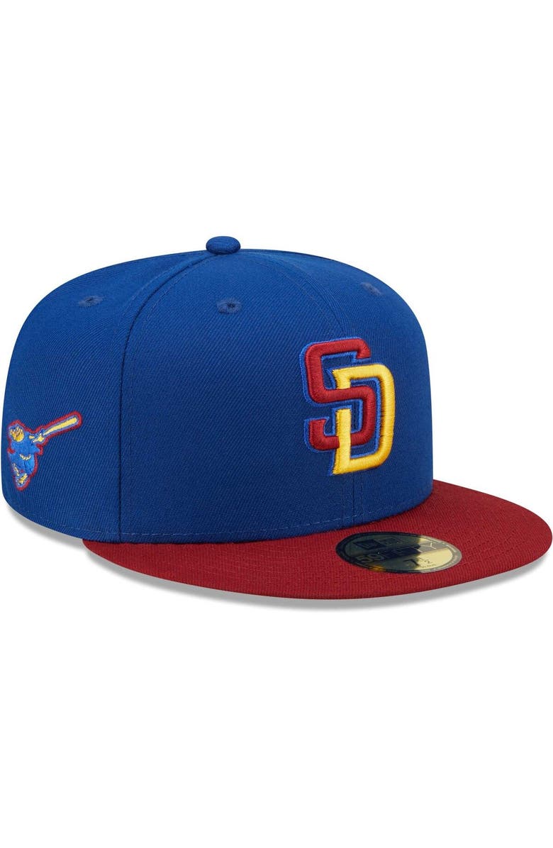 New Era Men's New Era Royal/Red San Diego Padres Alternate Logo Primary ...
