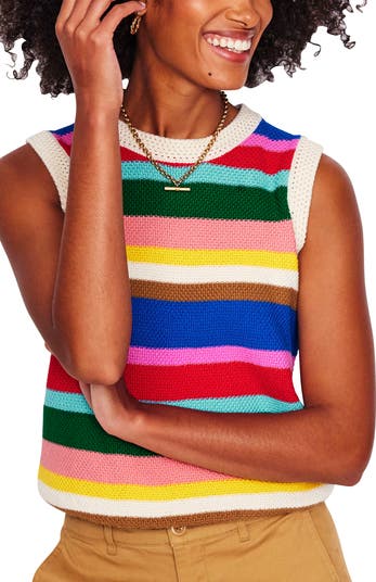 Boden Stripe Sweater Vest | Nordstrom