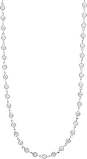 Bony Levy Aviva Diamond Station Necklace | Nordstrom