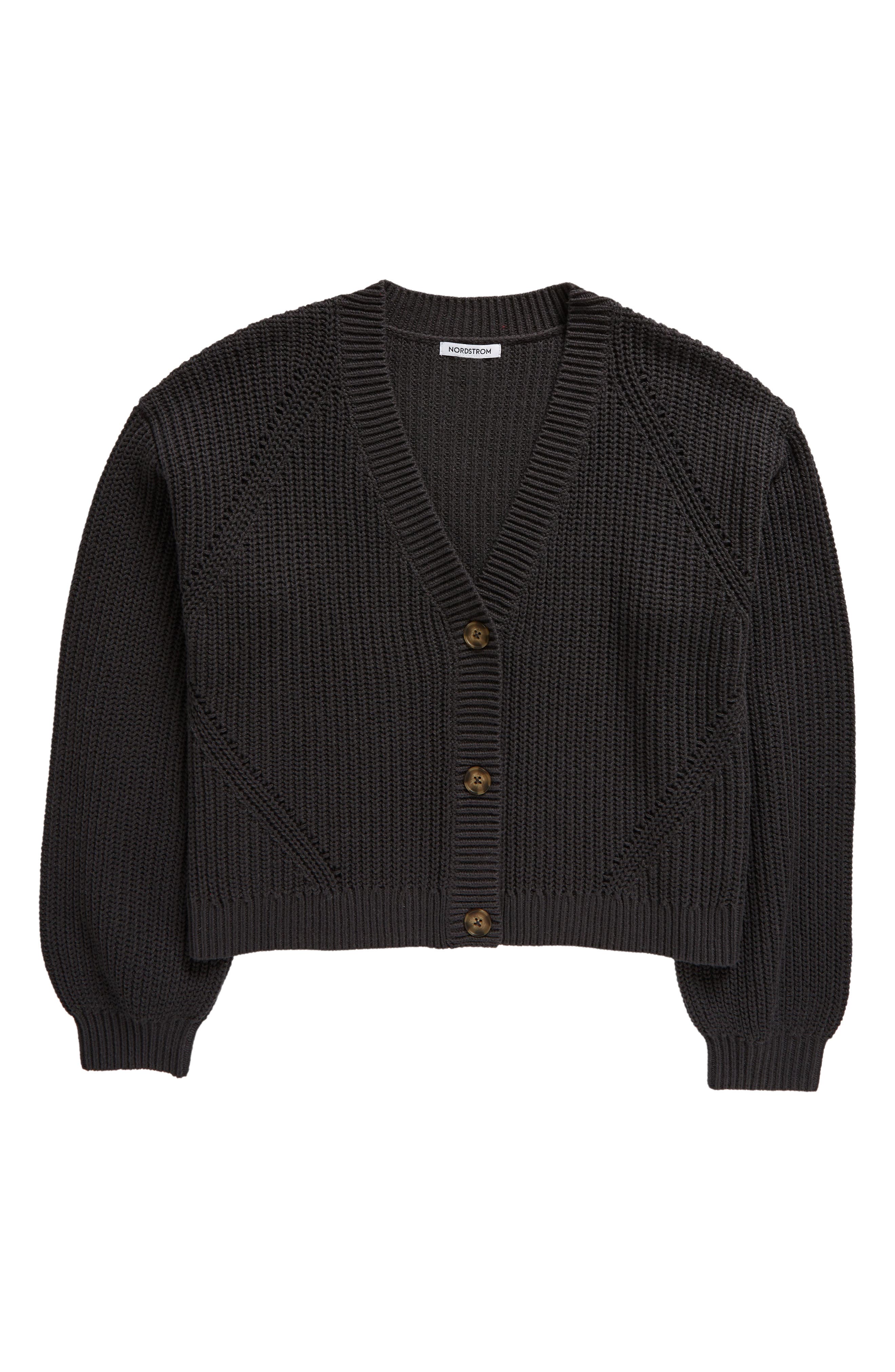 Nordstrom Kids' Balloon Sleeve Cardigan | Nordstromrack