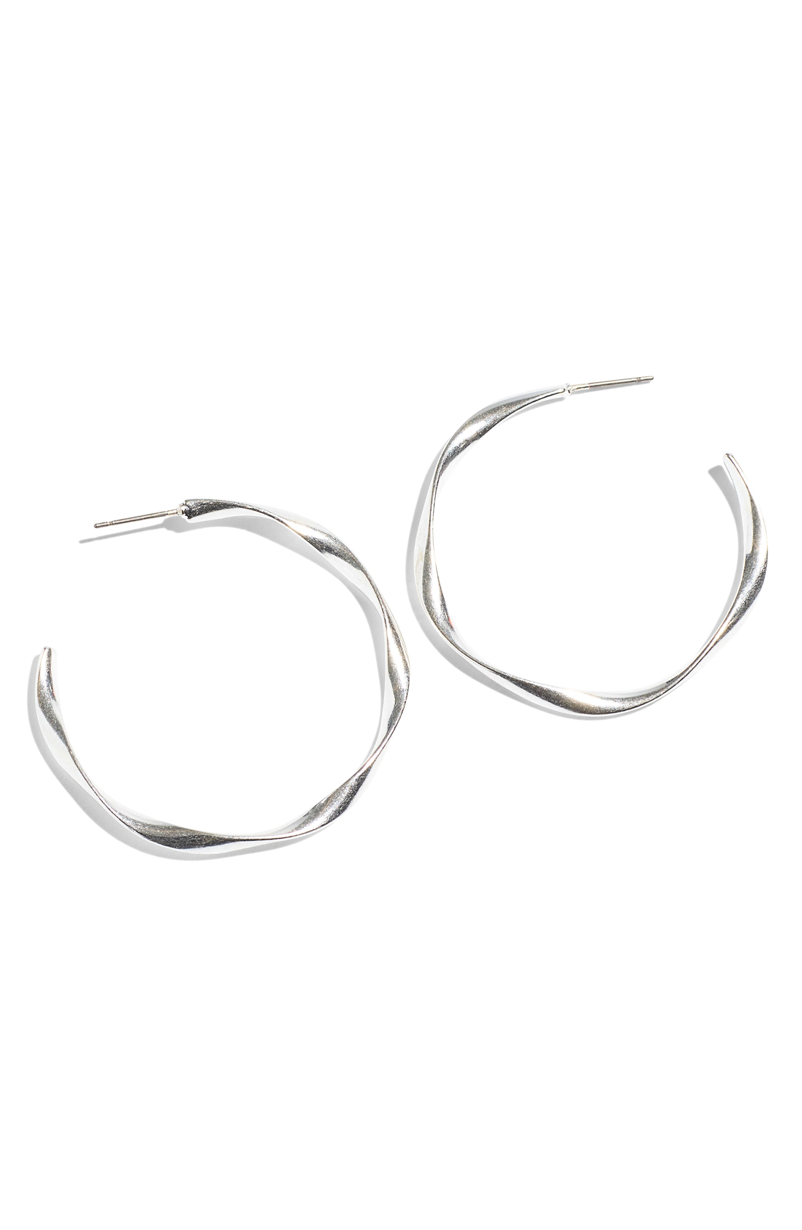 Madewell Large Twirl Hoop Earrings | Nordstromrack