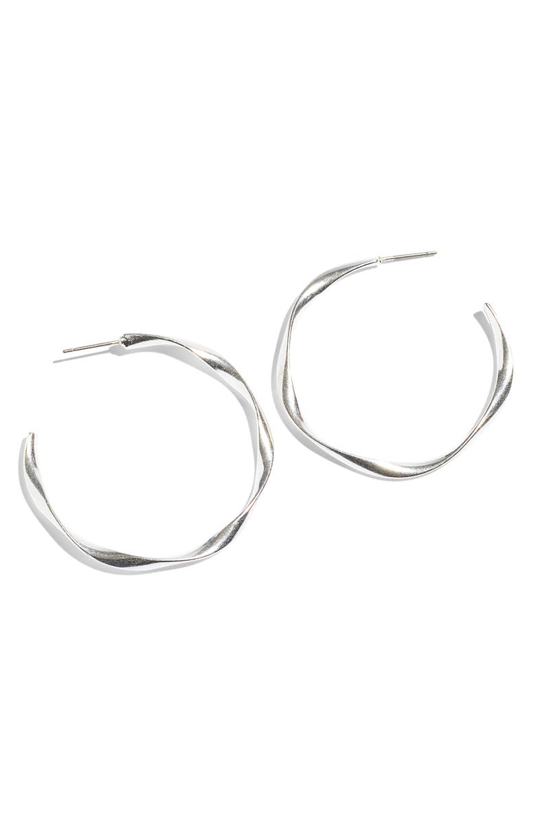 Madewell Large Twirl Hoop Earrings | Nordstromrack
