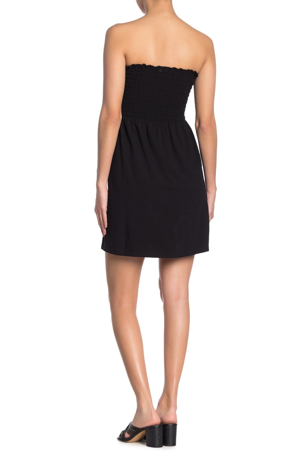 Double Zero Strapless Smocked Mini Dress | Nordstromrack