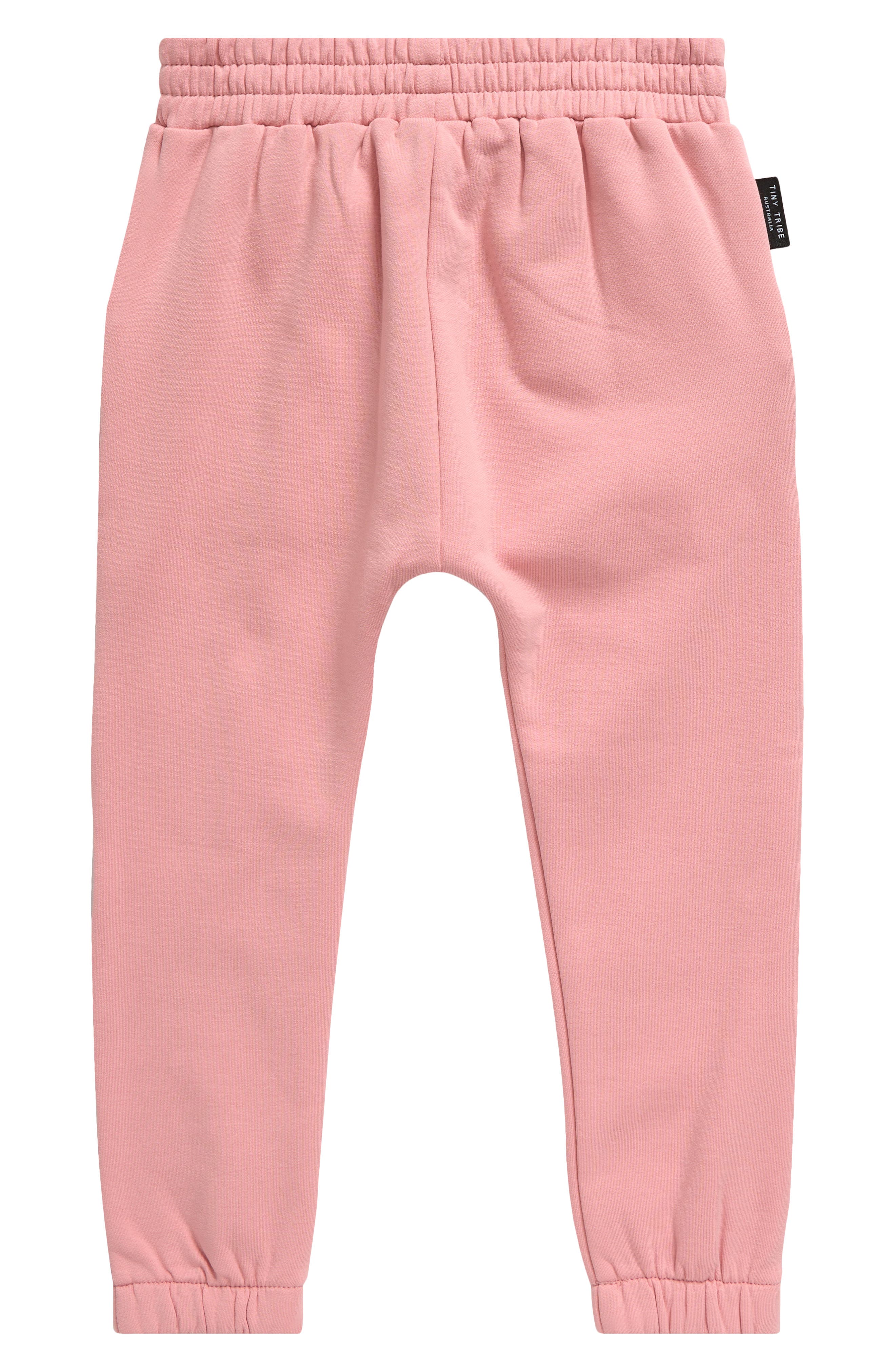 TINY TRIBE Kids' Frill Pocket Cotton Sweatpants | Nordstromrack