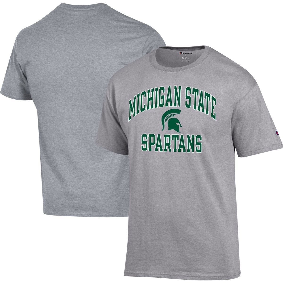 Champion Men's Champion Heather Gray Michigan State Spartans High Motor ...