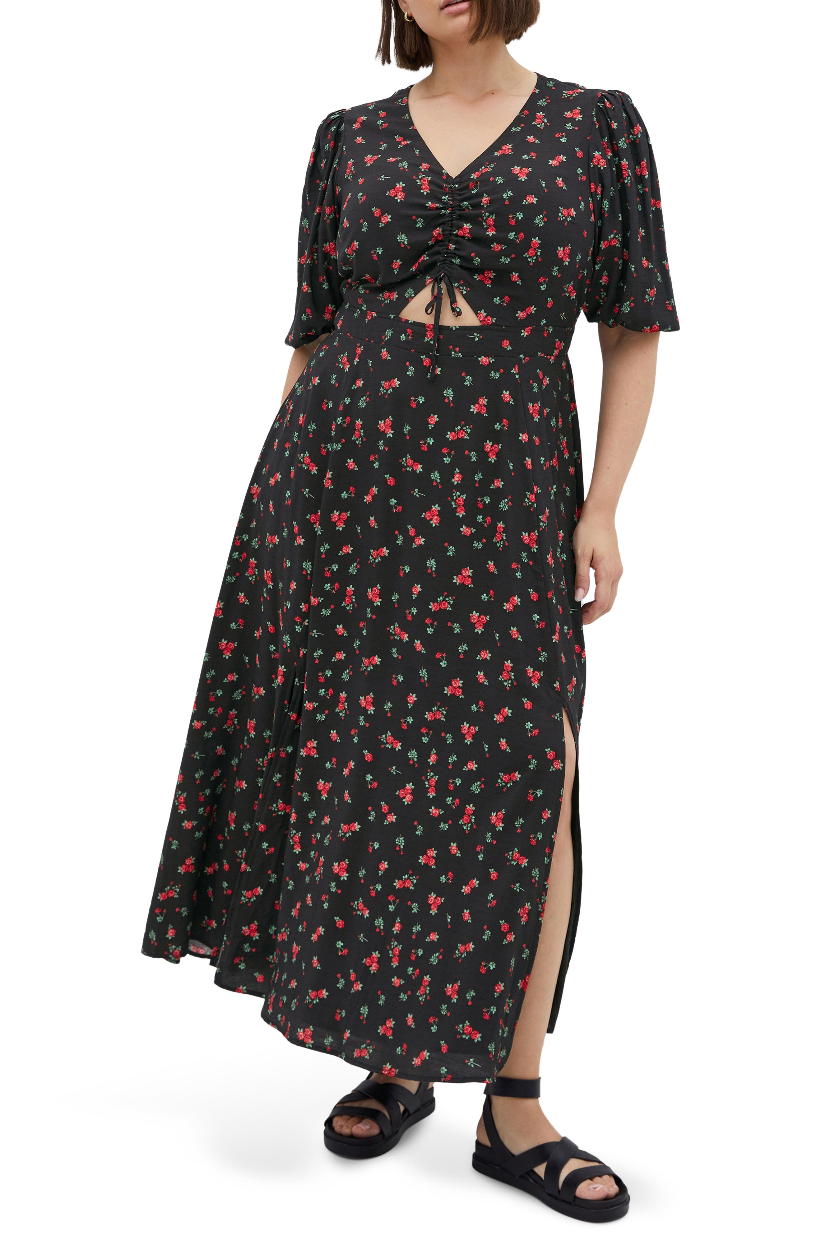 City Chic Jolene Floral Maxi Dress | Nordstromrack