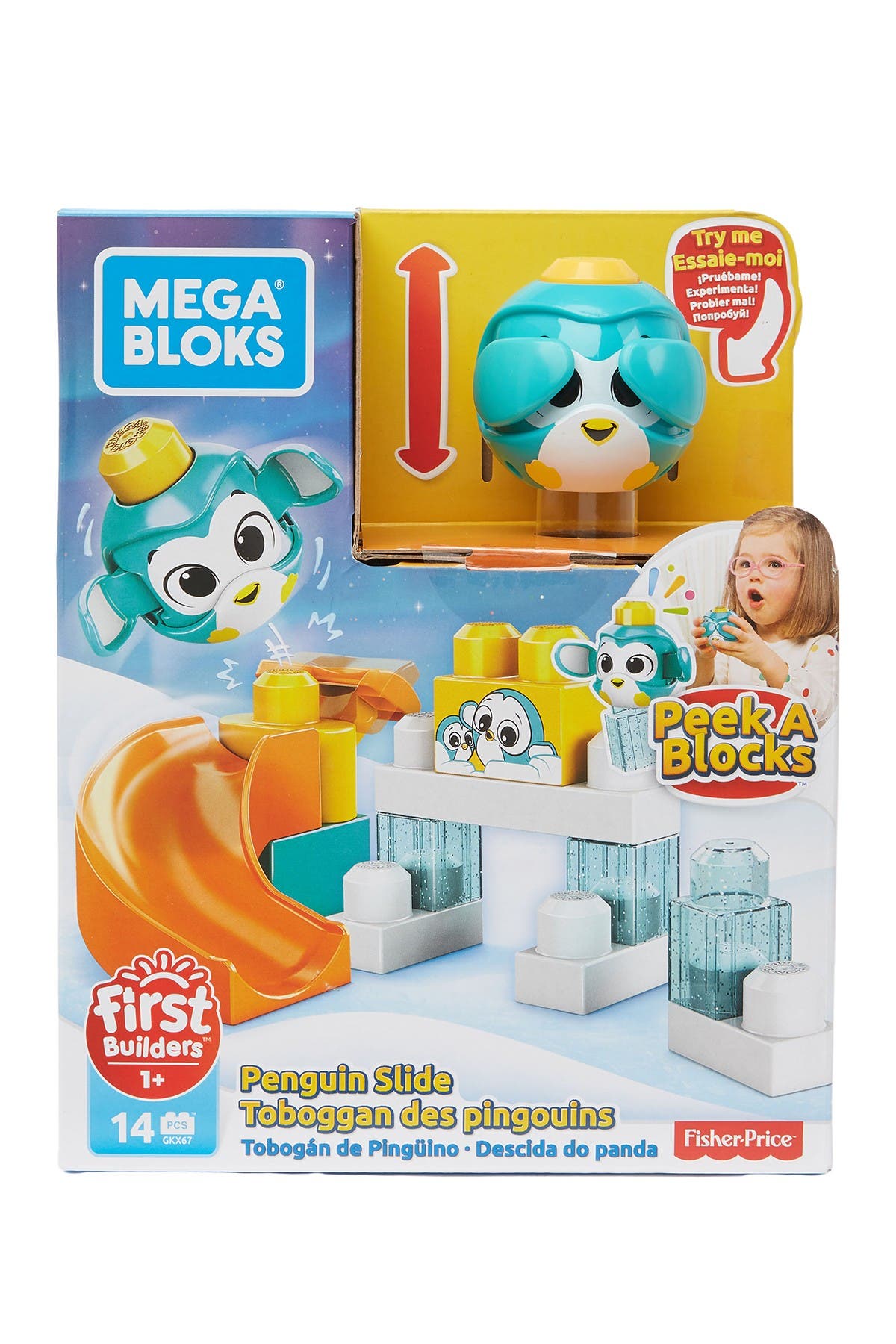 Mattel Mega Bloks(R) Peek A Blocks™ Penguin Slide | Nordstromrack
