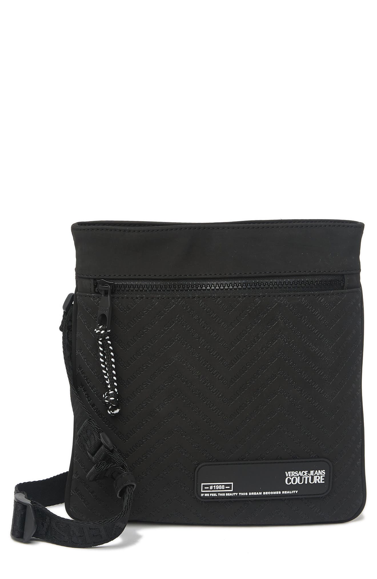 Versace Jeans Chevron Logo Crossbody Bag | Nordstromrack