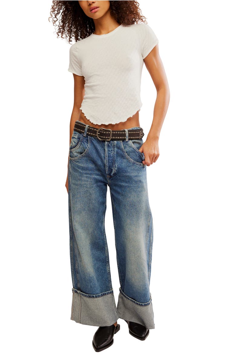 Free People Be My Baby Pointelle T-Shirt | Nordstromrack
