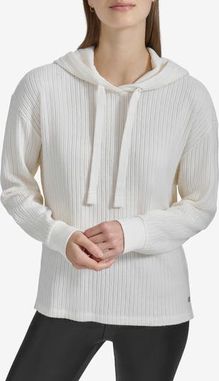 Andrew Marc Sport Braid Textured Hoodie | Nordstromrack