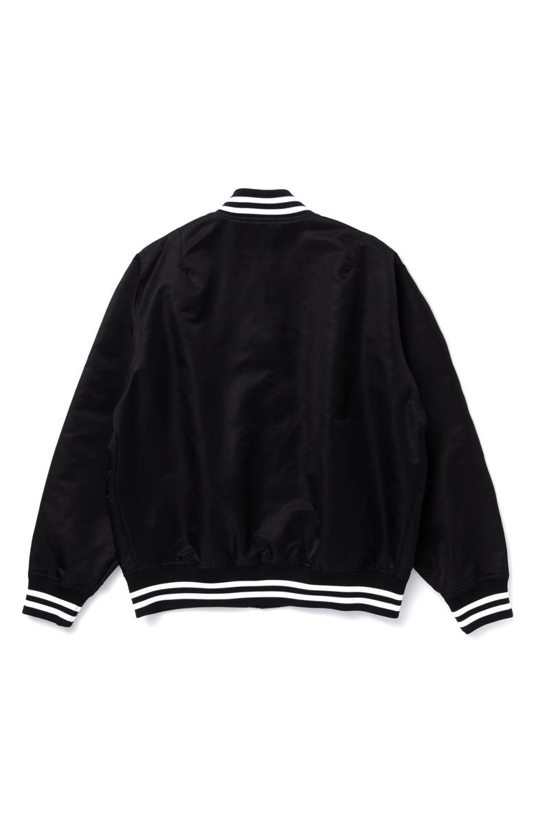 BTS THEMED MERCH Gender Inclusive Boy with Luv Stadium Varsity Jacket ...