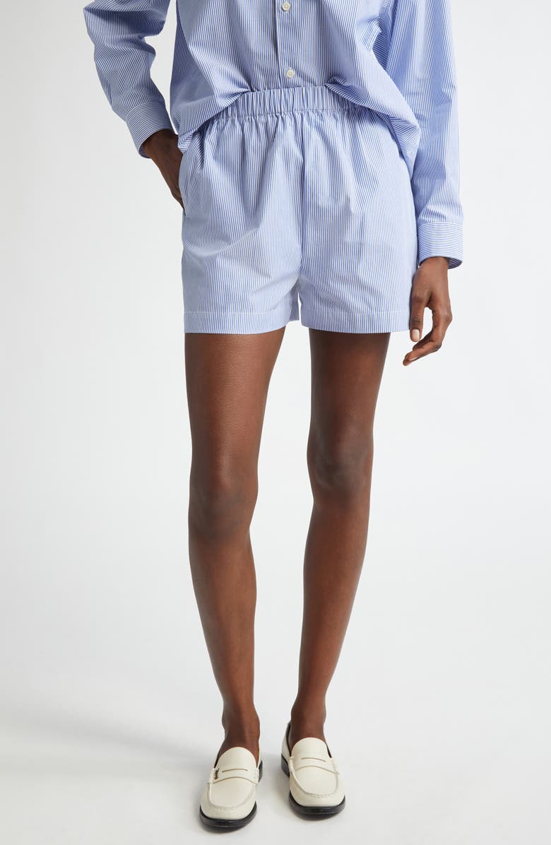 Sporty & Rich Poplin Logo Boxer Shorts | Nordstromrack