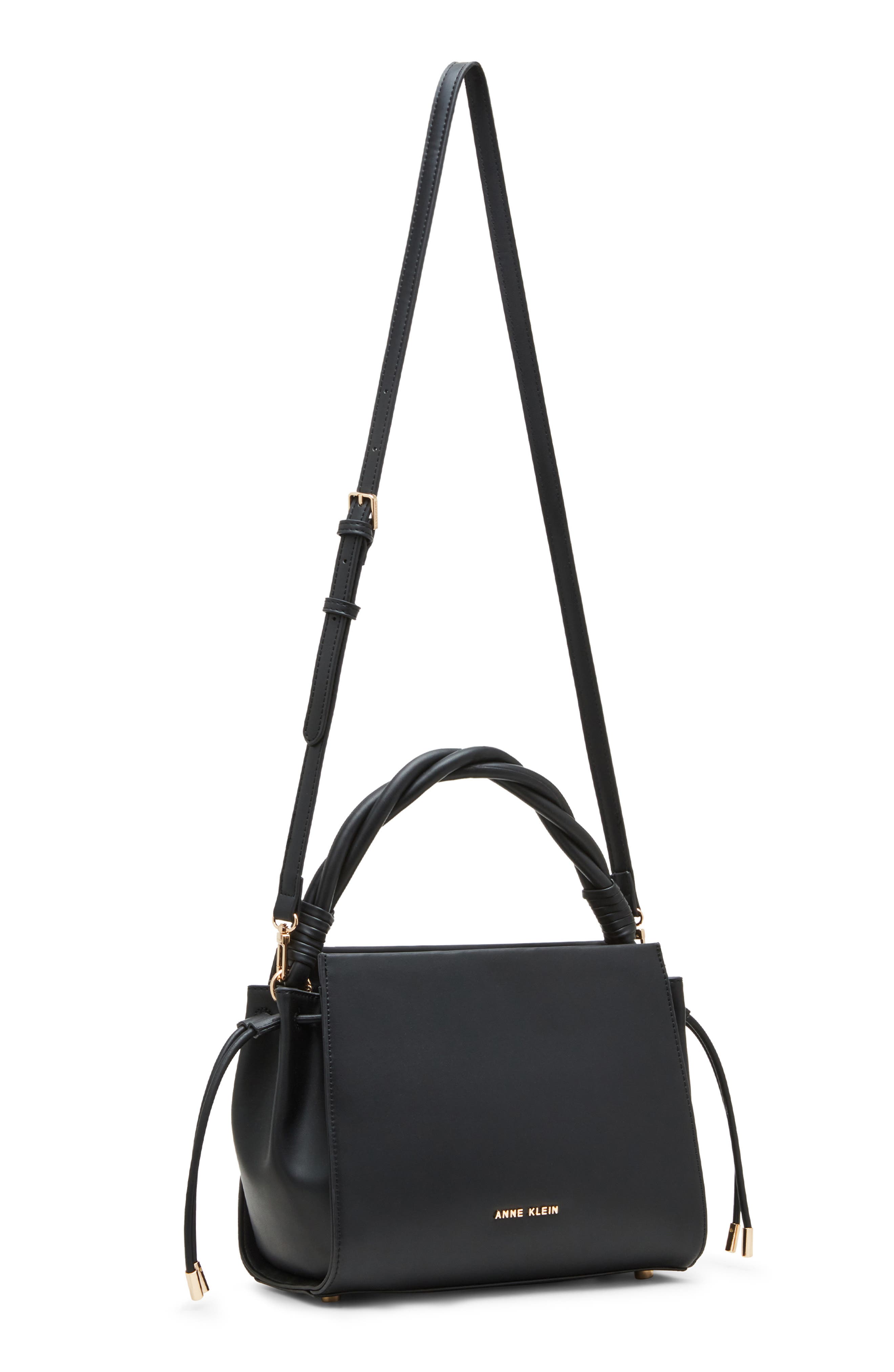 Anne Klein Drawstring Tassel Satchel | Nordstromrack