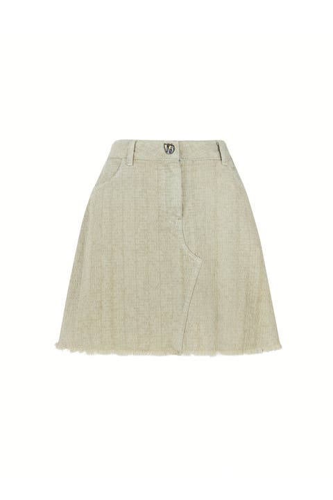 Women's Beige Mini Skirts | Nordstrom