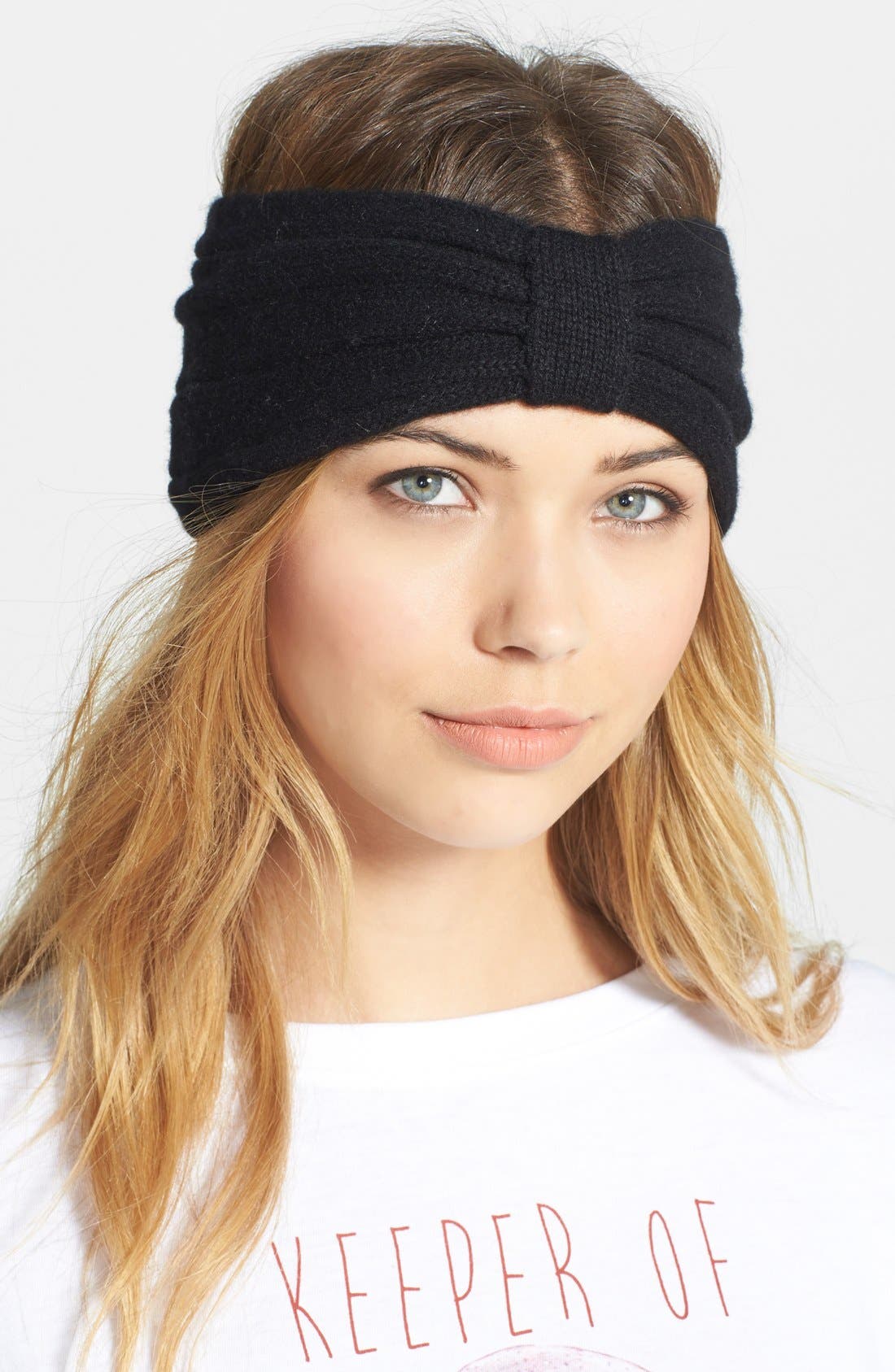 Made of Me Pleated Cashmere Head Wrap | Nordstrom