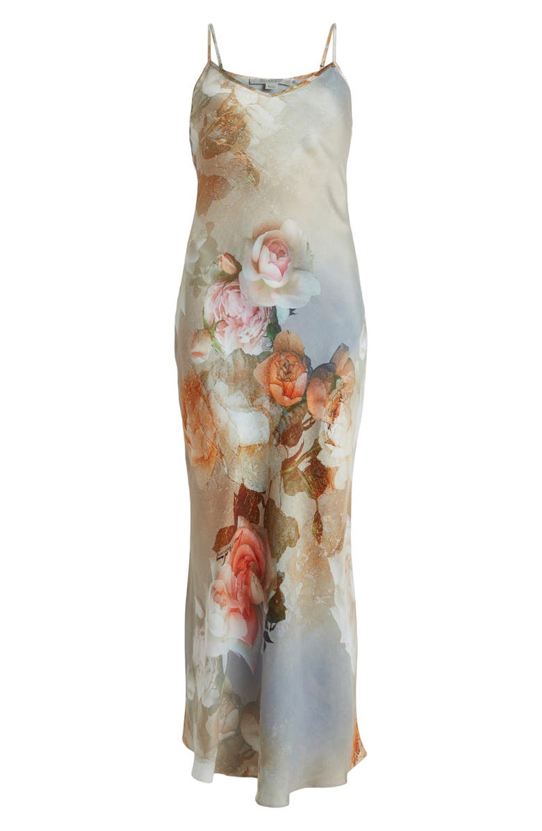 AllSaints Bryony Rosalia Floral Slipdress | Nordstromrack