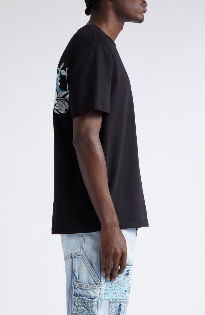 AMIRI Floral Logo Graphic T-Shirt | Nordstromrack