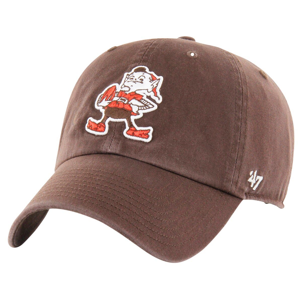 Men's '47 Brown Cleveland Browns Clean Up Legacy Adjustable Hat (Men ...