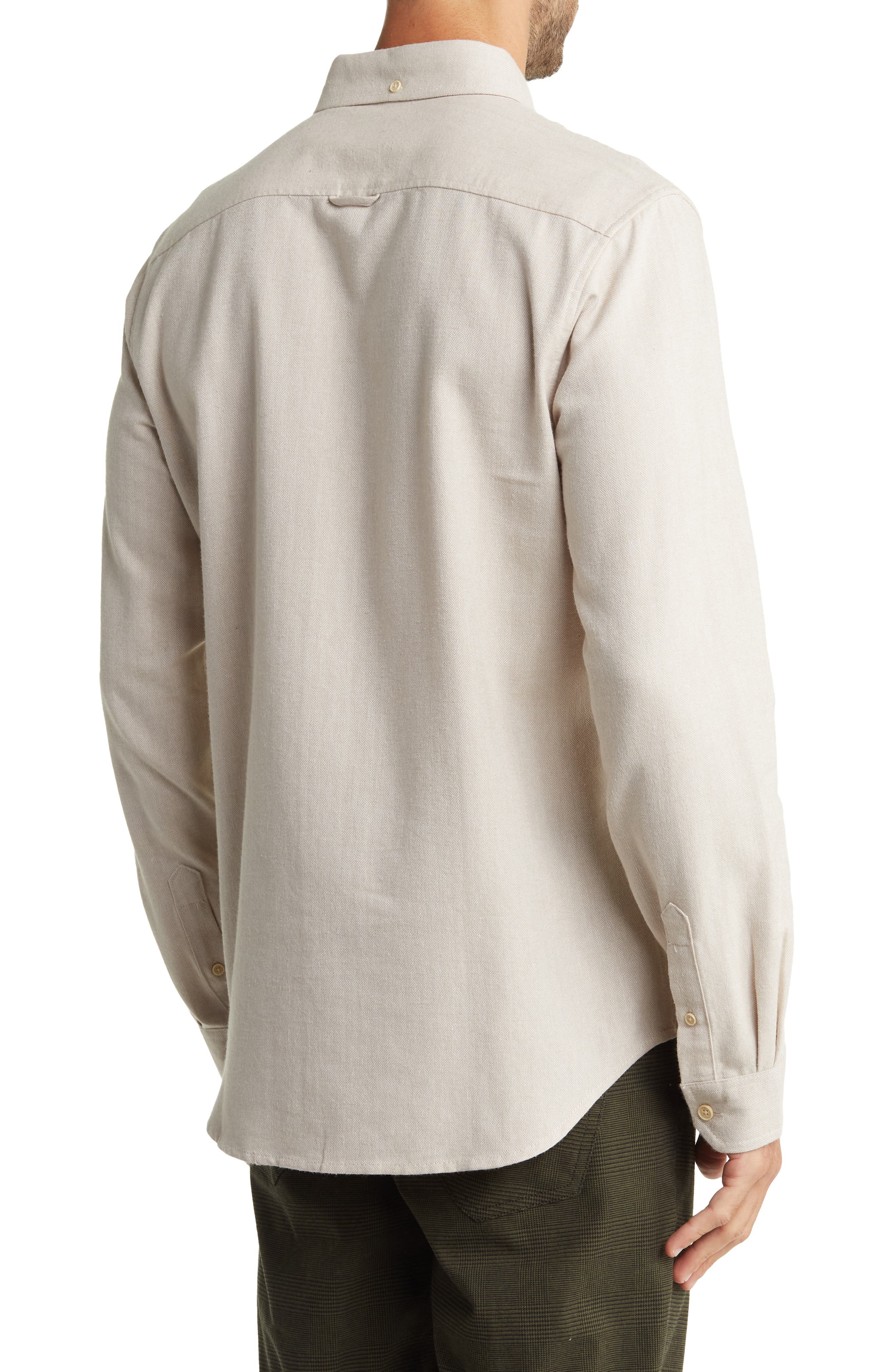Ben Sherman Long Sleeve Herringbone Shirt | Nordstromrack