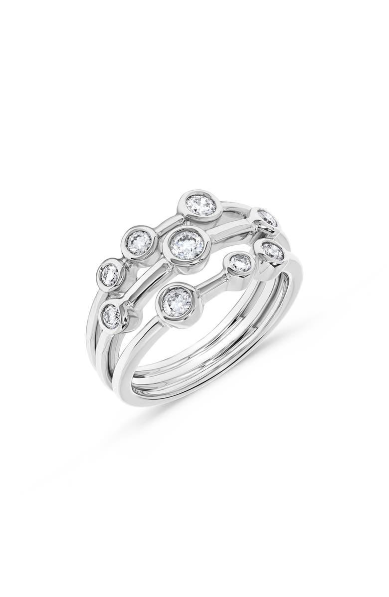 H.J. Namdar Bezel Set Diamond Triple Row Ring | Nordstromrack