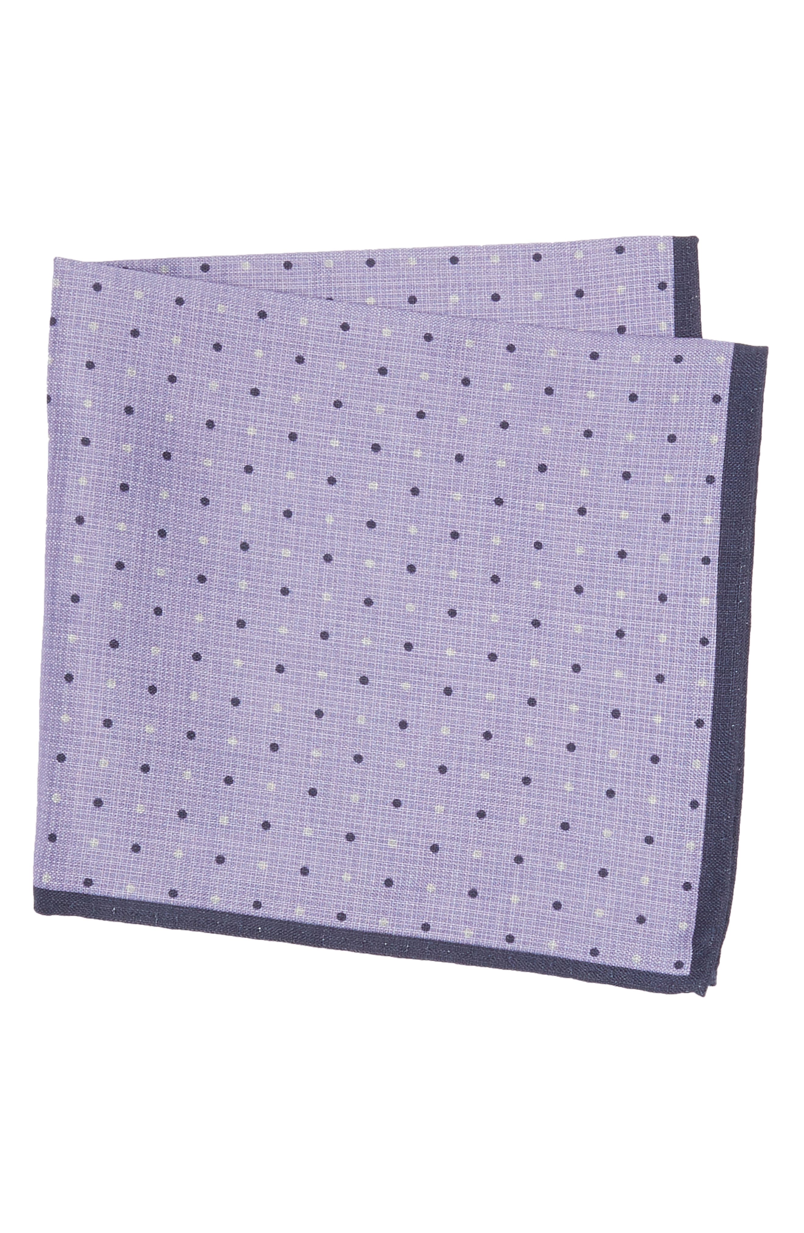 NORDSTROM MEN'S SHOP Nordstrom Dot Silk Pocket Square | Nordstromrack