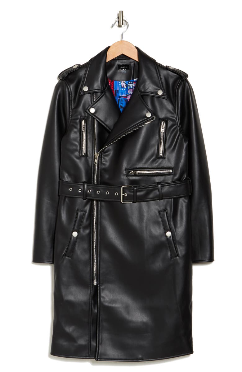 MOTHER The Long Chopper Moto Jacket | Nordstromrack