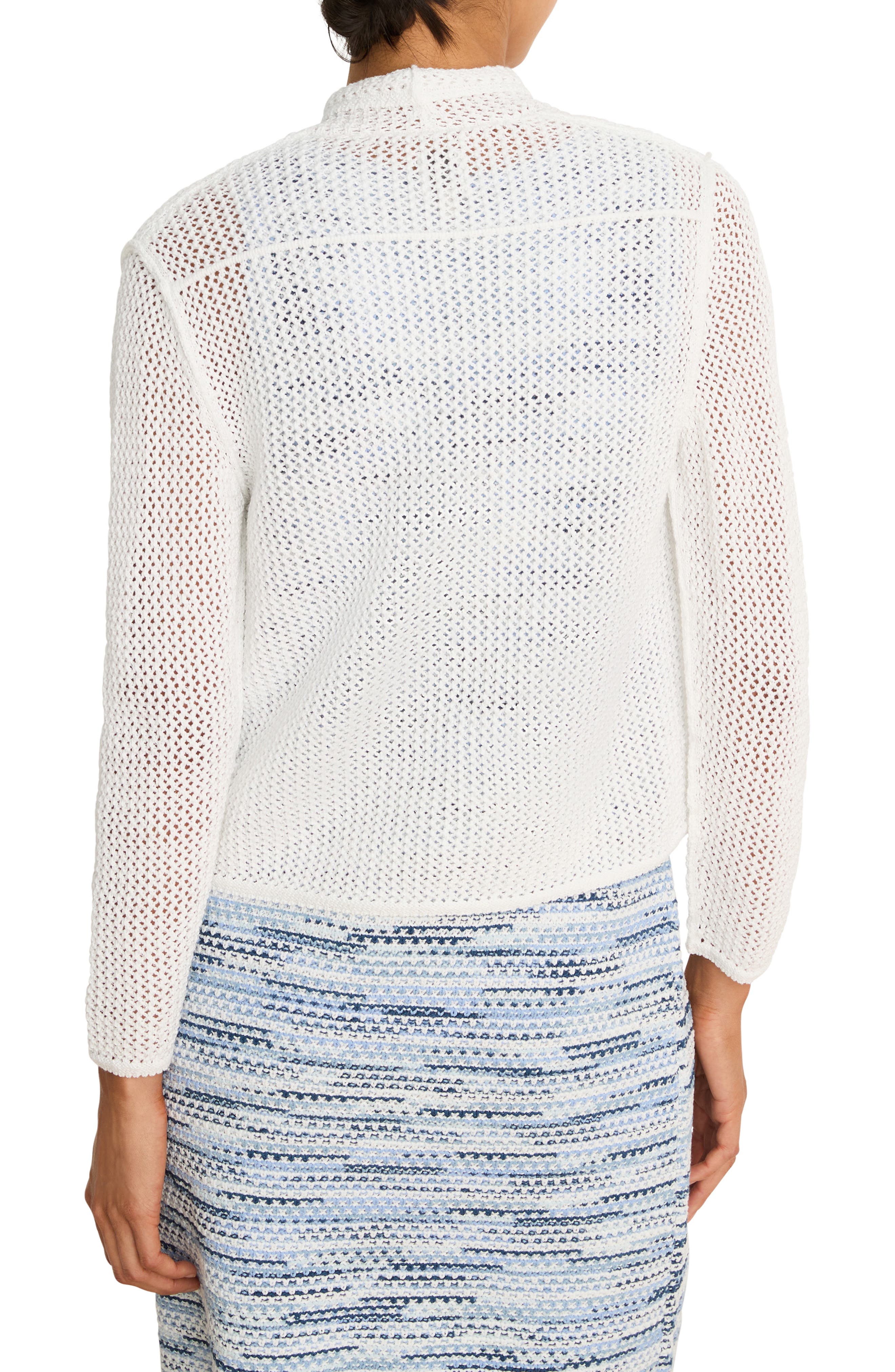 NIC+ZOE Mesh Stitch Cocoon Cardigan | Nordstrom