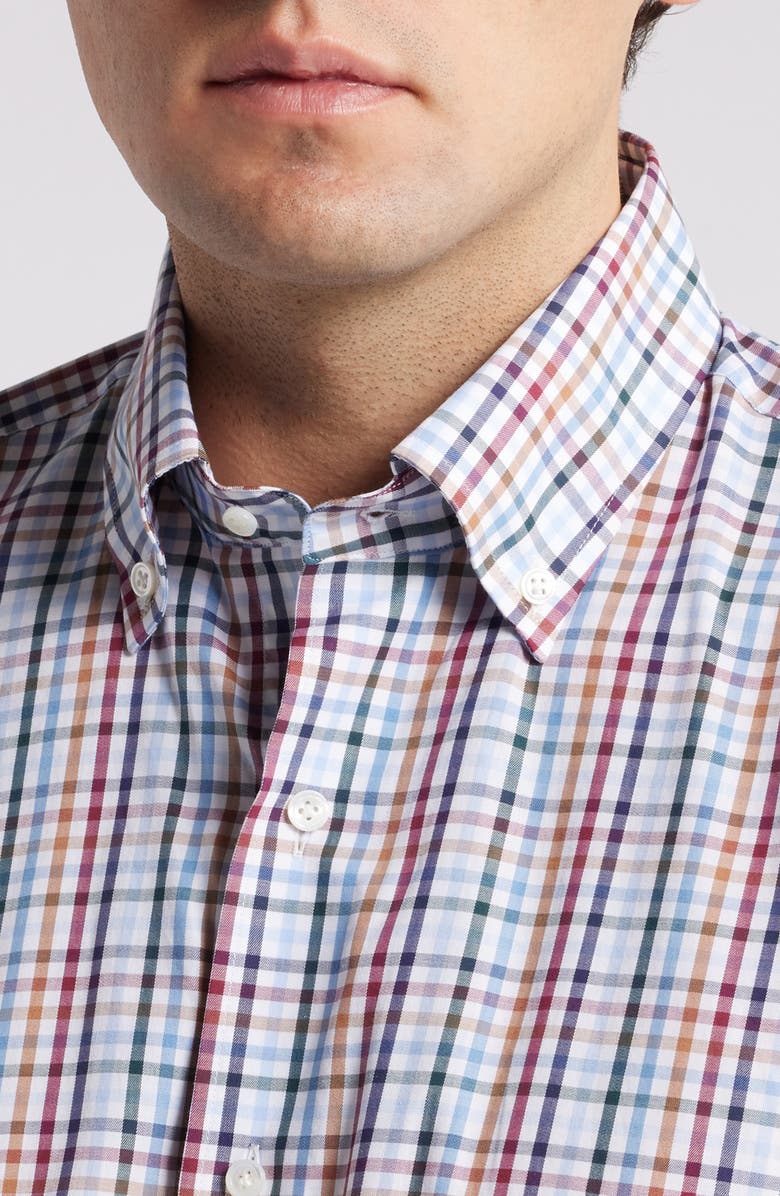Peter Millar Brighton Plaid Cotton Button-Down Shirt | Nordstromrack