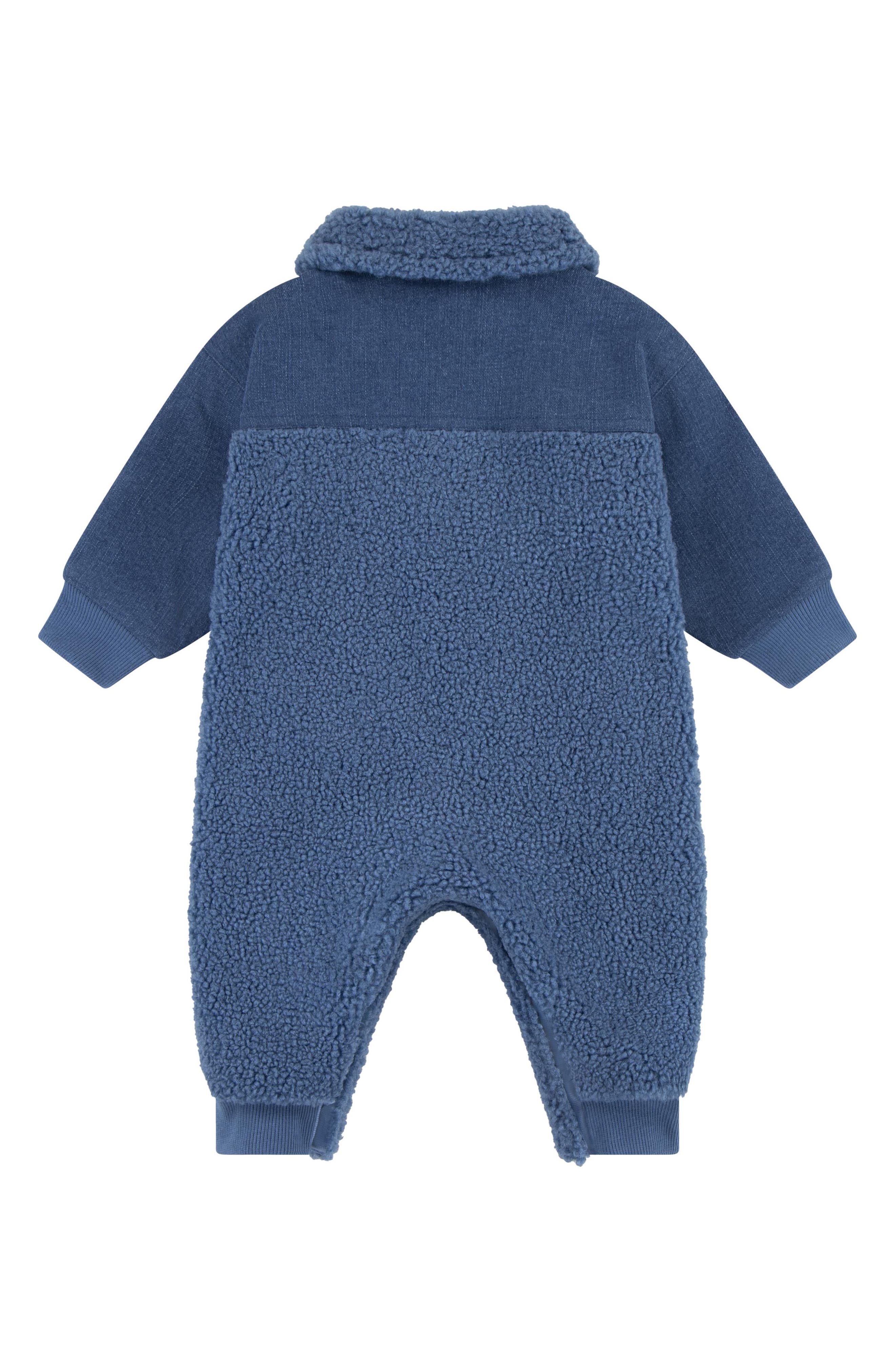 Levi's Denim & Fleece Romper | Nordstrom