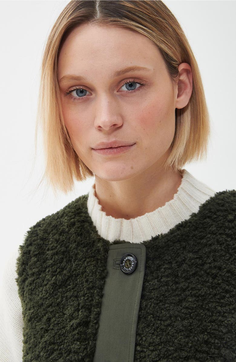 Barbour Kintra Teddy Faux Fur Liner Vest | Nordstrom